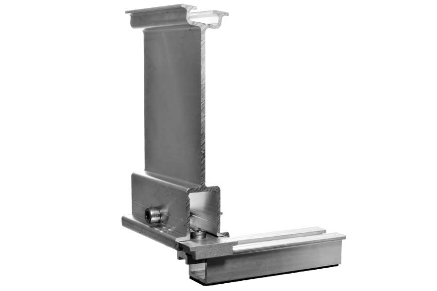 AS-100-75 Leichte Flachdach Aufständerung